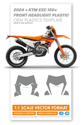 KTM Motocross Templates – MKS-Graphics
