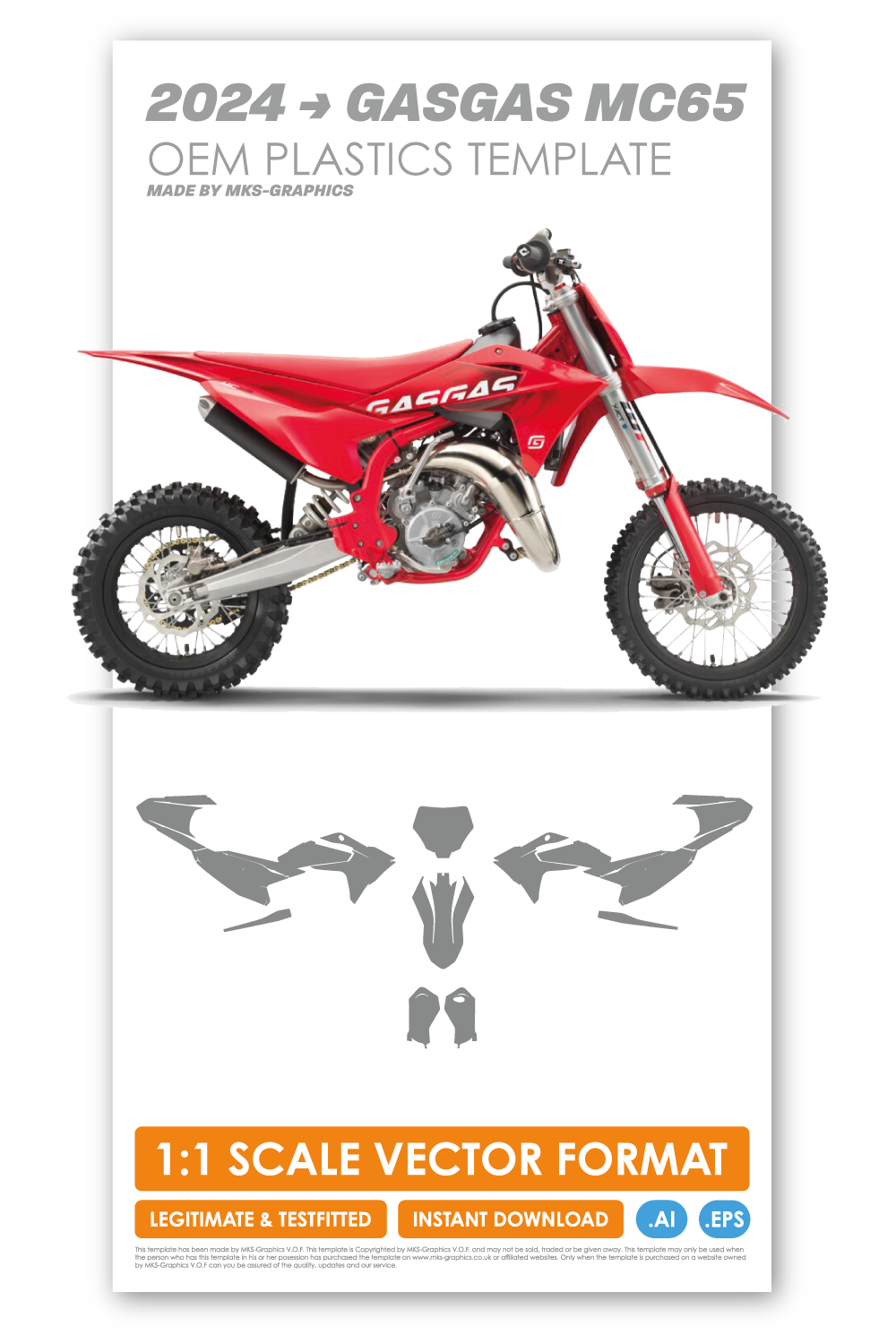 GASGAS MC65 2024 TEMPLATE (OEM PLASTICS) – MKS-Graphics