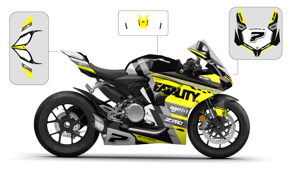Ducati Panigale V2 2020 - 2024 Graphics-kit Design 2 Version 1 – MKS ...