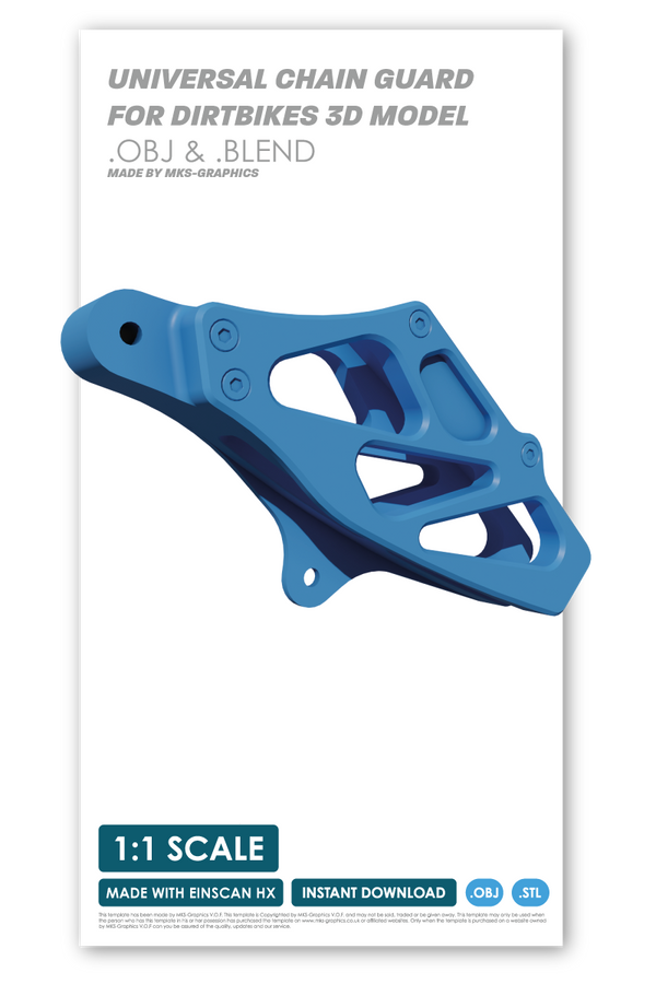 UNIVERSAL CHAIN GUARD 3D MODEL (.OBJ AND .BLEND) – MKS-Graphics