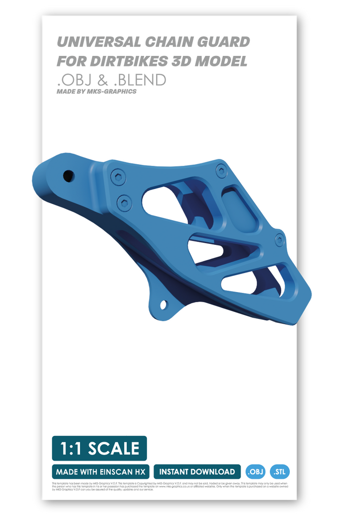 UNIVERSAL CHAIN GUARD 3D MODEL (.OBJ AND .BLEND) – MKS-Graphics