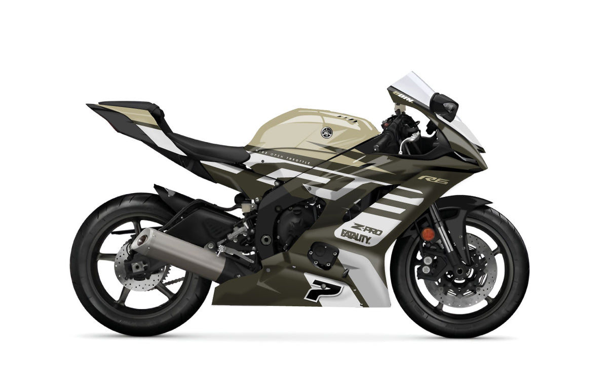 Yamaha R6 2020 Graphics-kit Design 1 Version 3 – MKS-Graphics