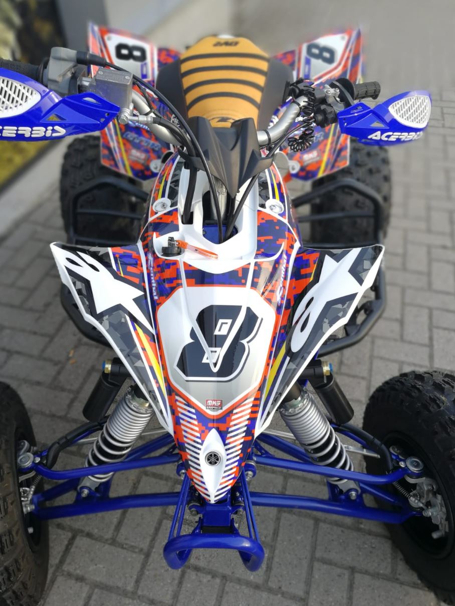 YAMAHA RAPTOR 450 ATV / QUAD 2014, 2015, 2016, 2017, 2018 & 2019 TEMPL ...