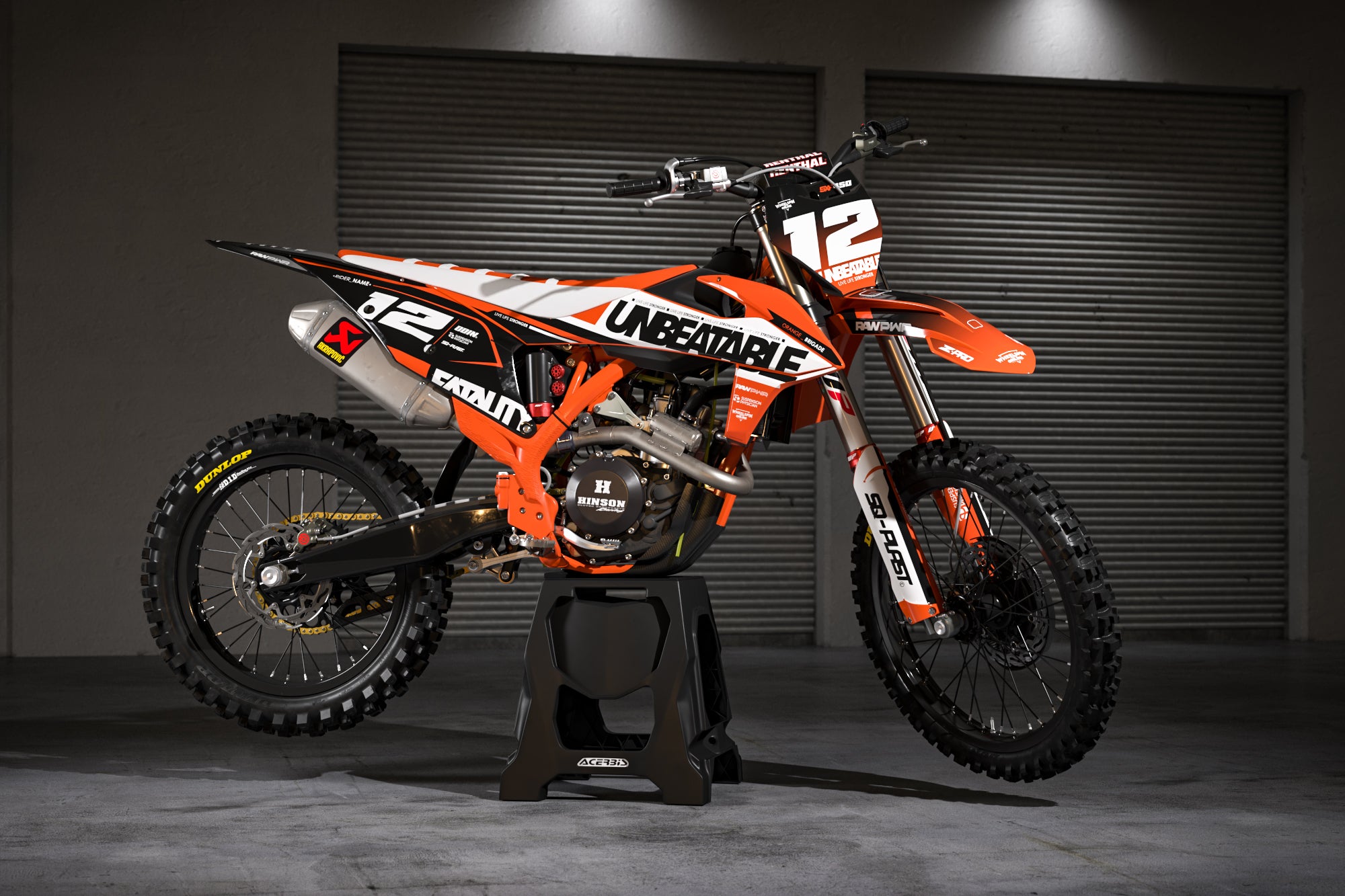 Motocross and streetbike templates – MKS-Graphics